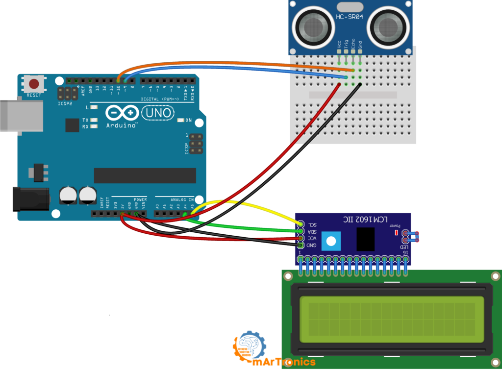 Arduino Ultrasonic Distance Sensor – HC-SR04 Tutorial
