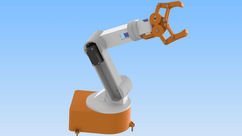 6-DOF Robotic Arm: Design, 3D Print, Assemble, and Program DIY