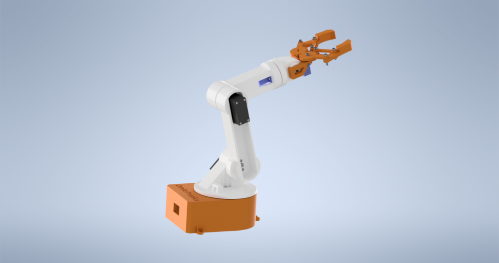6-DOF Robotic Arm: Design, 3D Print, Assemble, and Program DIY