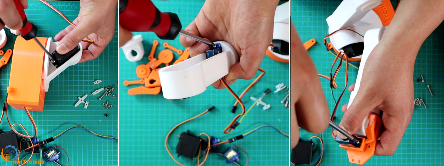 DIY 6-DOF Robotic Arm with Bluetooth: Design, Build, and Program