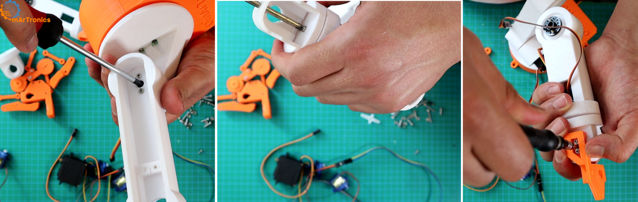 6-DOF Robotic Arm: Design, 3D Print, Assemble, and Program DIY