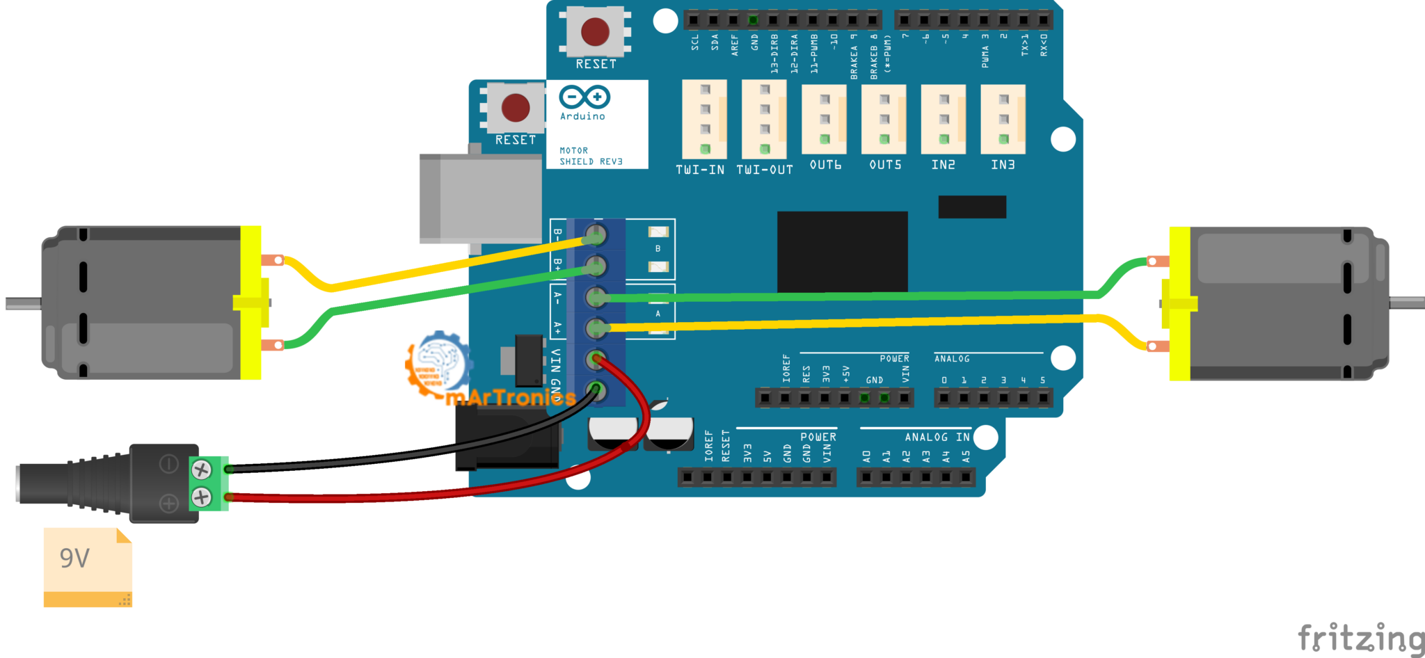 L298N Motor Driver Arduino – DC-Motor Control Guide